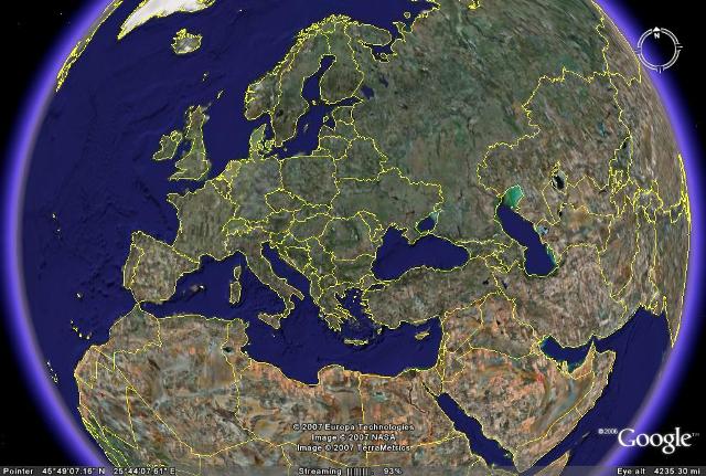 A Google Earth trip to Oryol, Russia